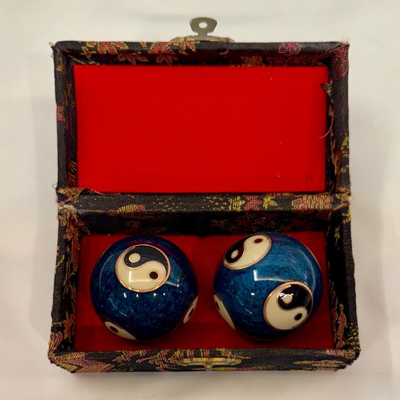 Other | Vintage Chinese Baoding Exercise Stress Balls With Soothing ...